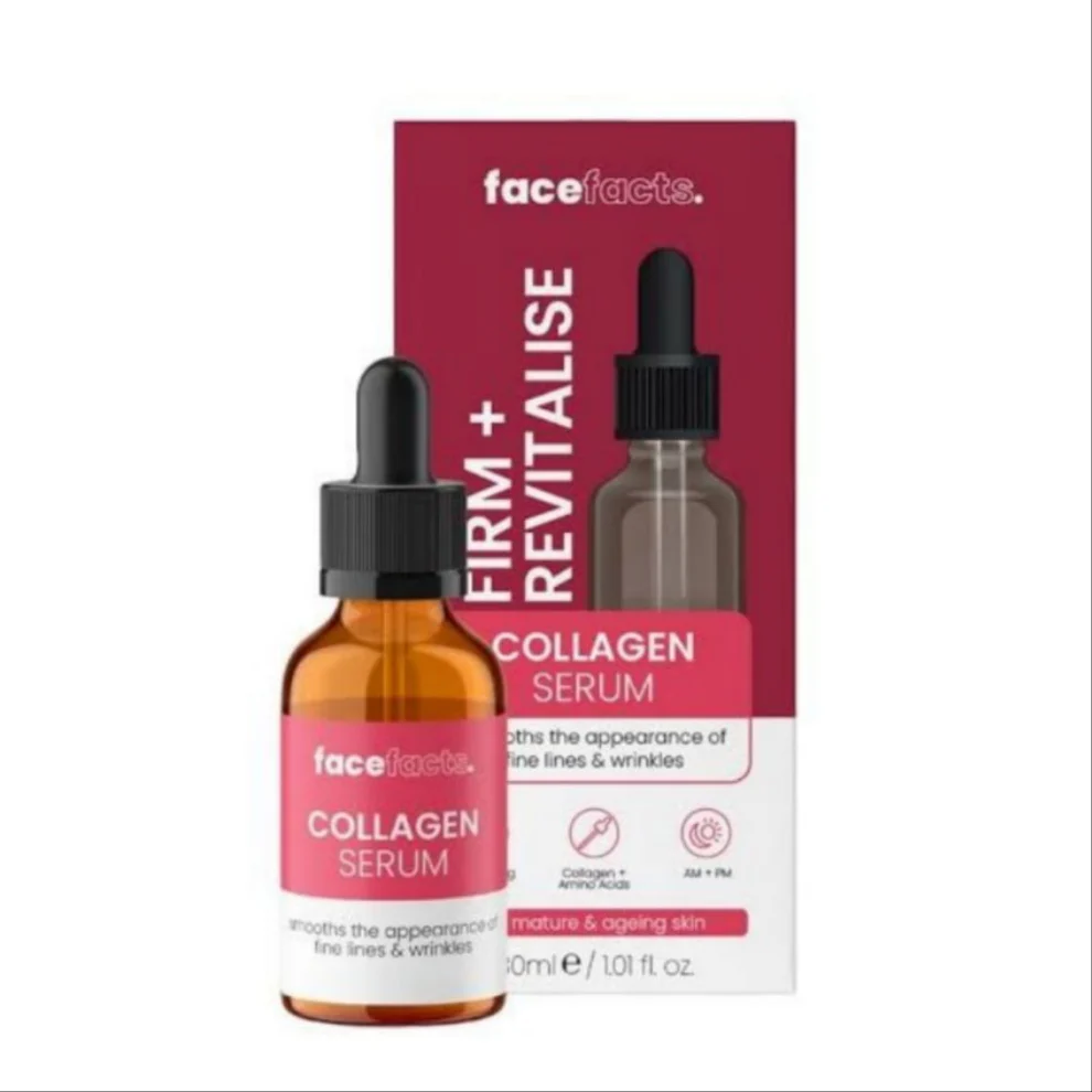 Face Facts Firm + Revitalise Collagen Facial Serum - Bimzee Beauty Store
